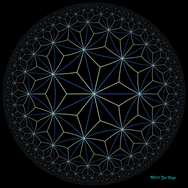 Gallery : Hyperbolic Tilings