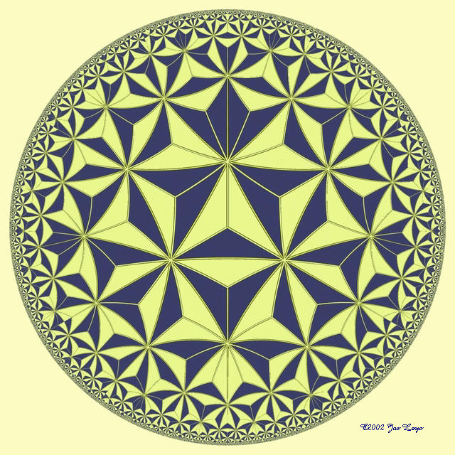 Gallery : Hyperbolic Tilings