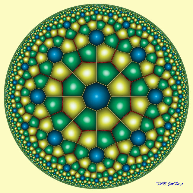 Gallery : Hyperbolic Tilings