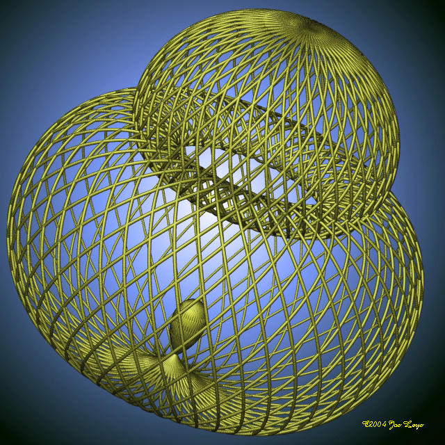 Gallery : Frivolous mathematical surfaces