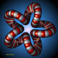 Gallery : Frivolous mathematical surfaces