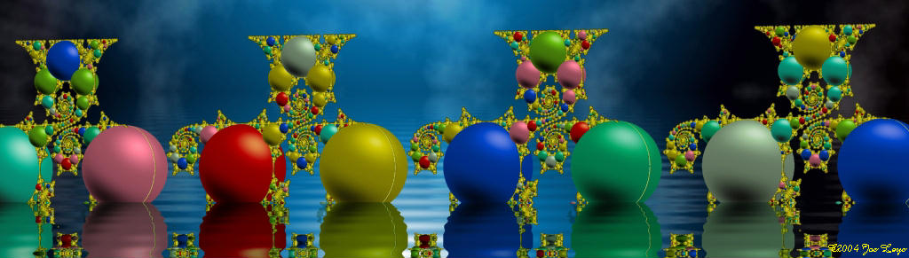 Gallery : Floating Kleinian groups