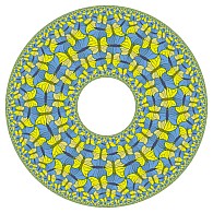 Gallery : Hyperbolic rings and strips