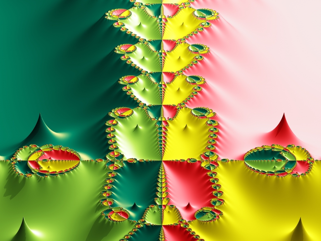 Gallery : 3D Newton fractals